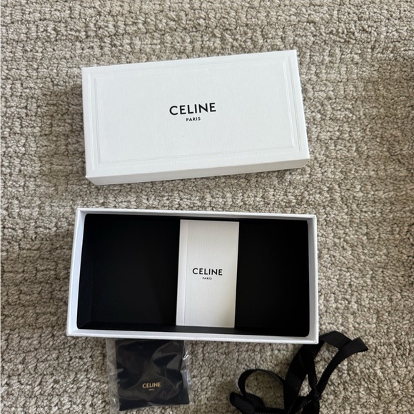 Celine | Accessories | Celine White And Black Box From Sunglasses ...